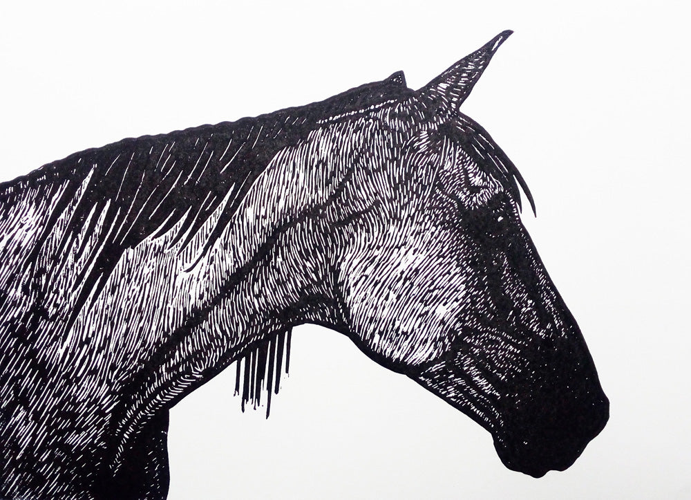 Horses – Linocut Studio